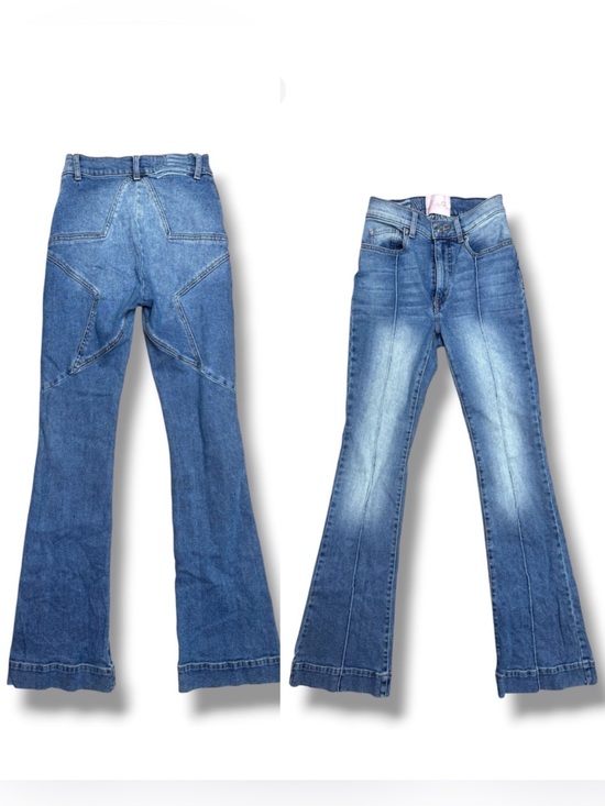 REVICE | Jeans | Revice Denim Venus Stardust Flare Jeans Womens Size 27 ...